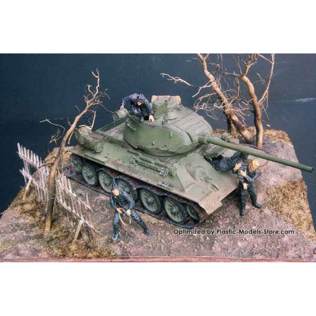 Bail Out! Russian Tank Crew, Kursk 1/35 Master Box 3532 Model Kit ...