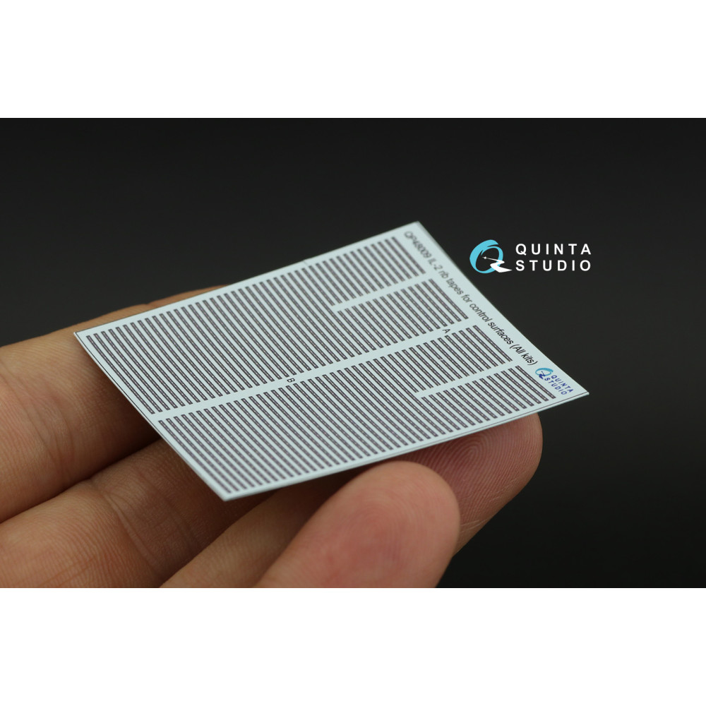 Quinta's studio's QP48009 - 1/48 IL-2 rib tapes for control surfaces ...
