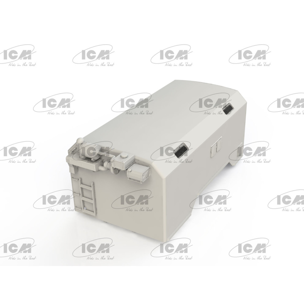 ICM 35010 - 1/35 Truck box of military vehicle (KUNG), scale plastic ...
