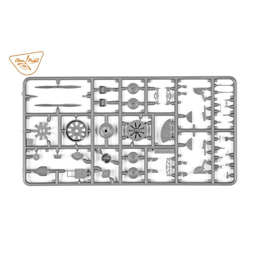 Clear Prop CP72025 - 1/72 I-16 type 5 (1938-1941), scale model kit