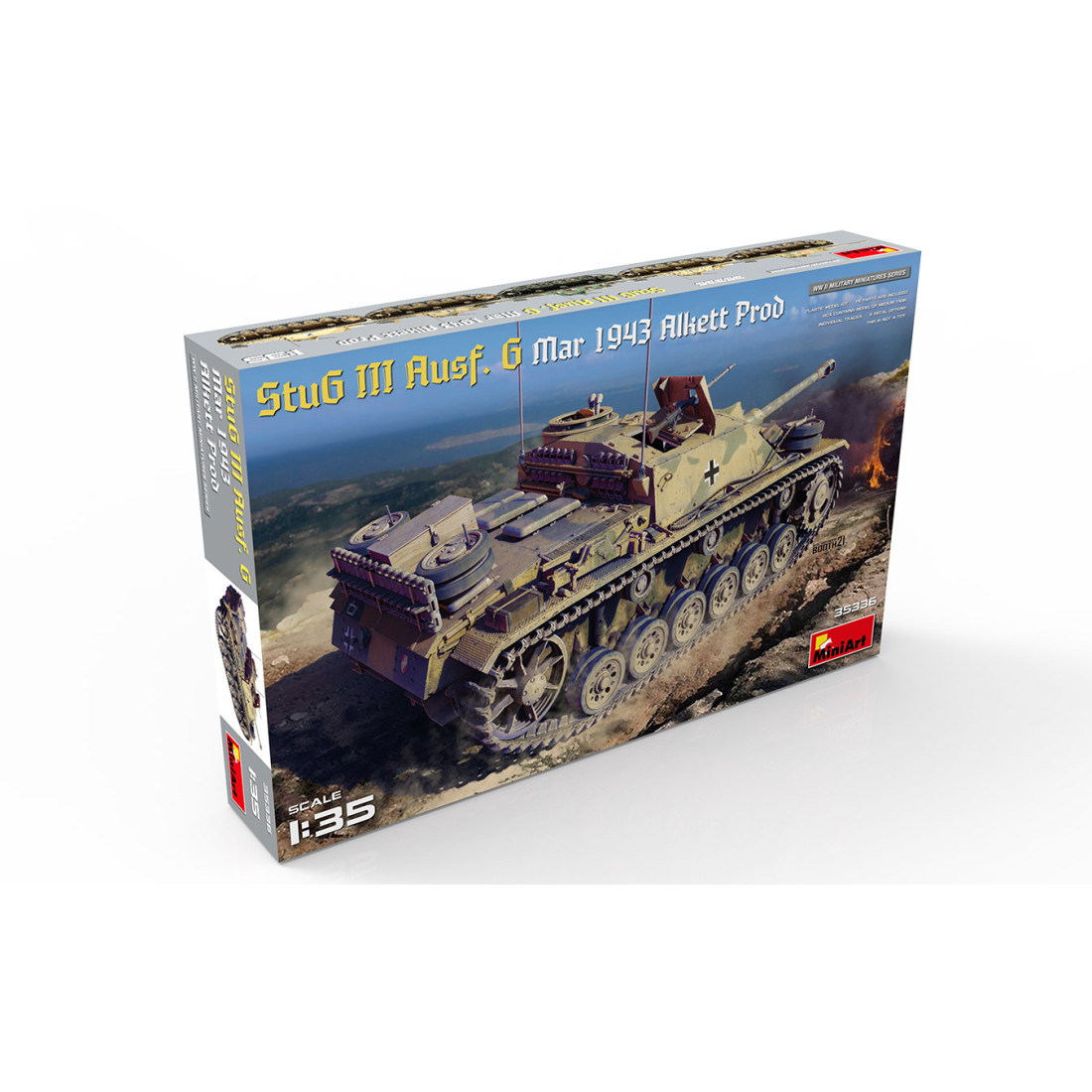 Miniart 35336 - 1/35 StuG III Ausf. G March 1943 Alkett Prod ...