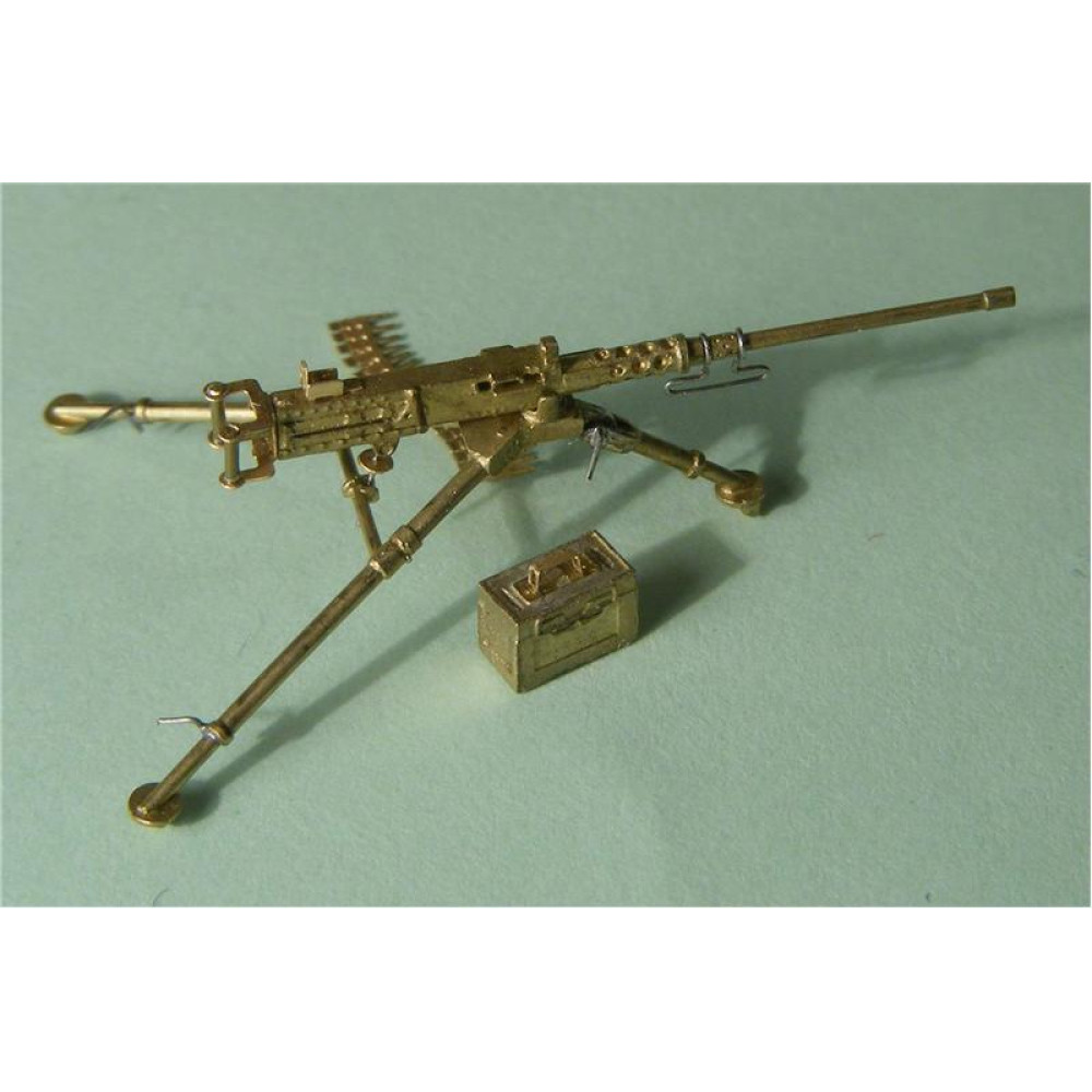 Browning, M2 Cal .50 Heavy Barrel, Flexible Mount Tripod machine gun ...