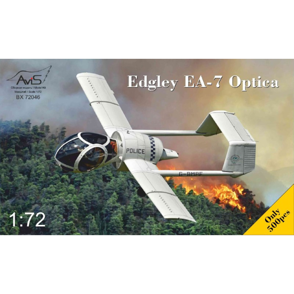 AVIS AV72046 - 1/72 Edgley EA-7 Optica Police reconnaissance aircraft ...
