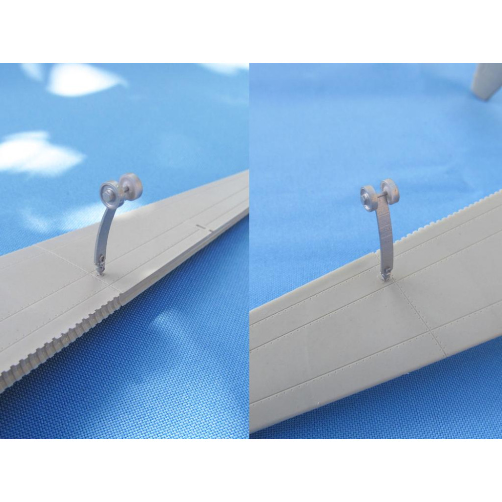 Metallic Details MDR48158 - 1/48 U-2A/C. Landing gears (AFV Club), 3D ...