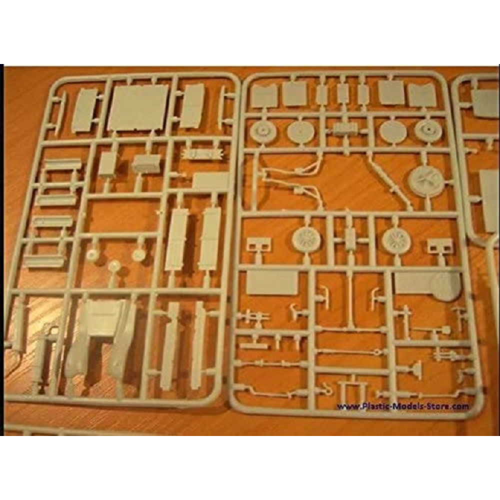 Military Wheels 7250 - 1/72 GAZ-42 with 120mm Mortar, scale plastic ...