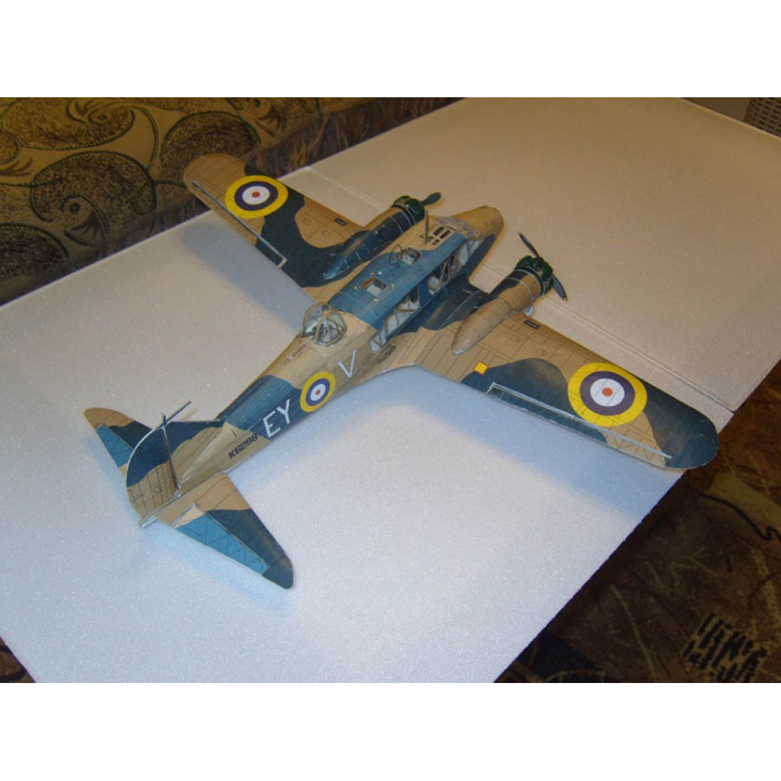 Orel 352 1/33 Avro Anson multirole aircraft United Kingdom 1939. Paper ...