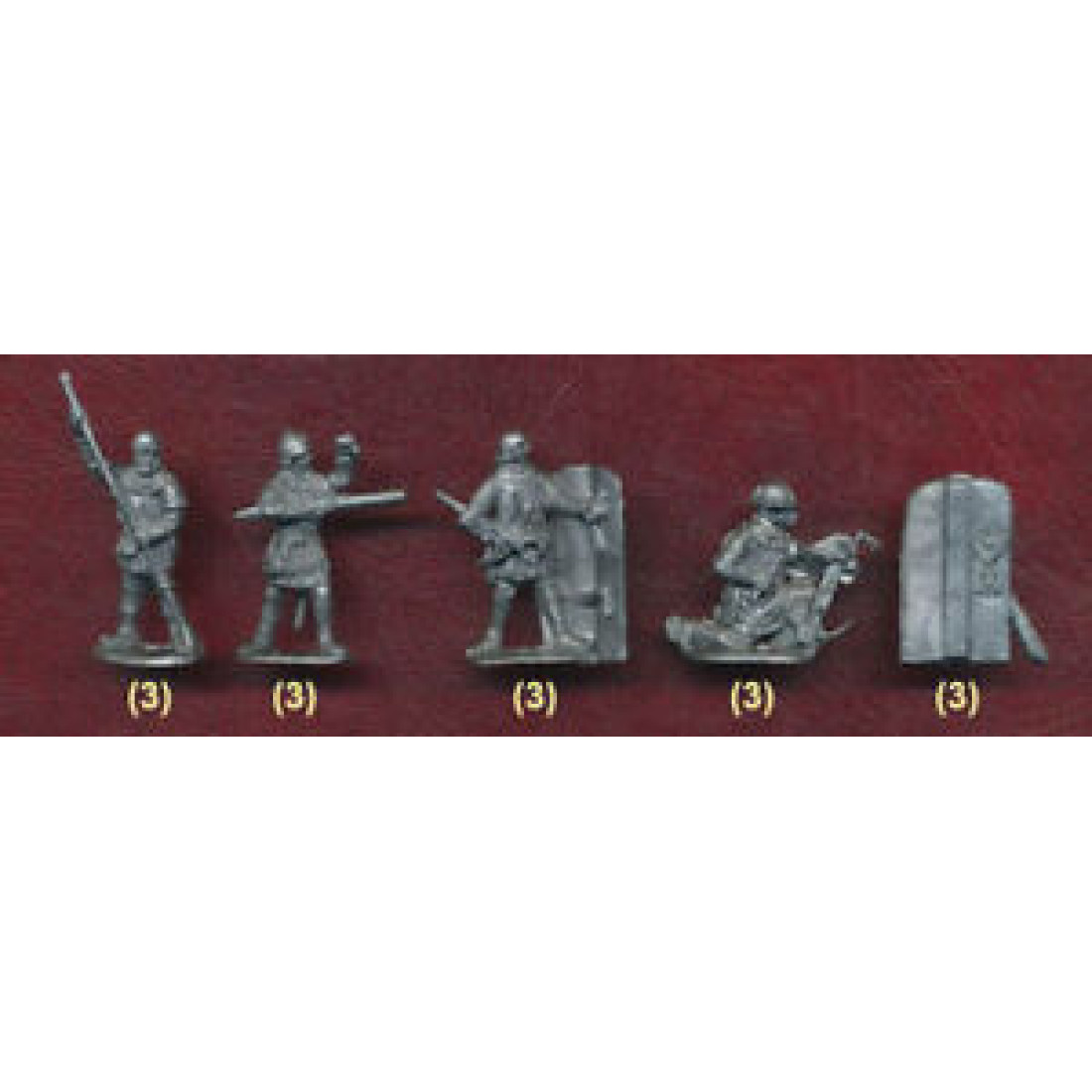 RedBox 72039 - 1/72 Hussite Infantry 15th Century, scale plastic model ...