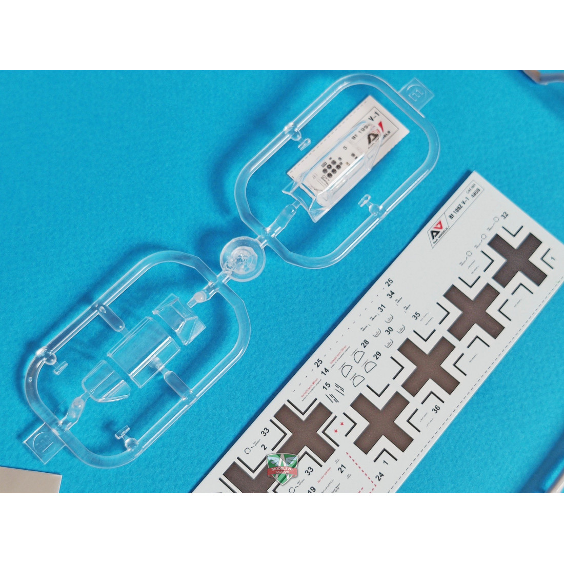A&A Models 4809 1/48 Messerschmitt Bf.109Z-1 "Zwilling" scale model ...