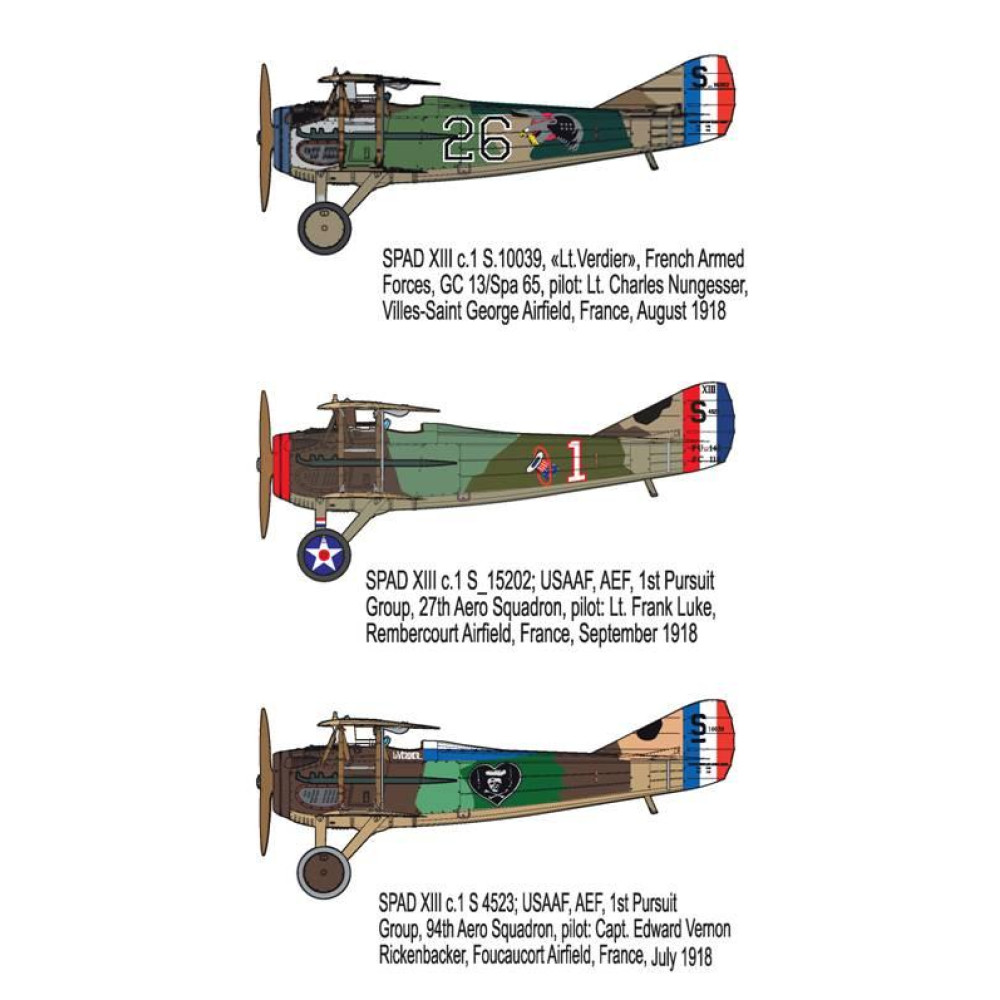 Roden 636 - 1/32 - SPAD XIIIc1 Scale Plastic model aircraft kit