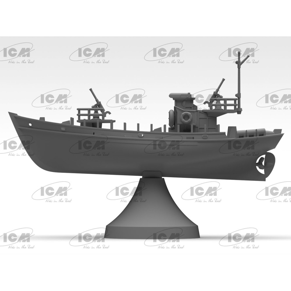 ICM S018 - 1/350 - KFK Kriegsfischkutter WWII German multi-purpose boat ...