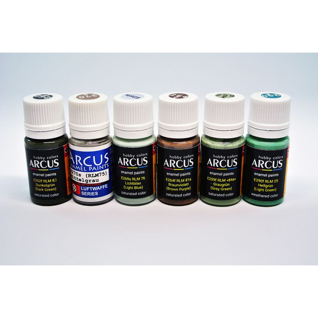 Arcus 2004 Acrylic paints set Luftwaffe Defence of The Reich JG27 ...