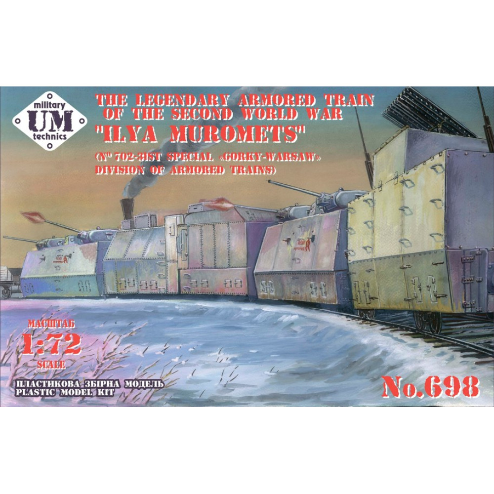 UMT 698 - 1/72 - The legendary armored train of the Second World War ...