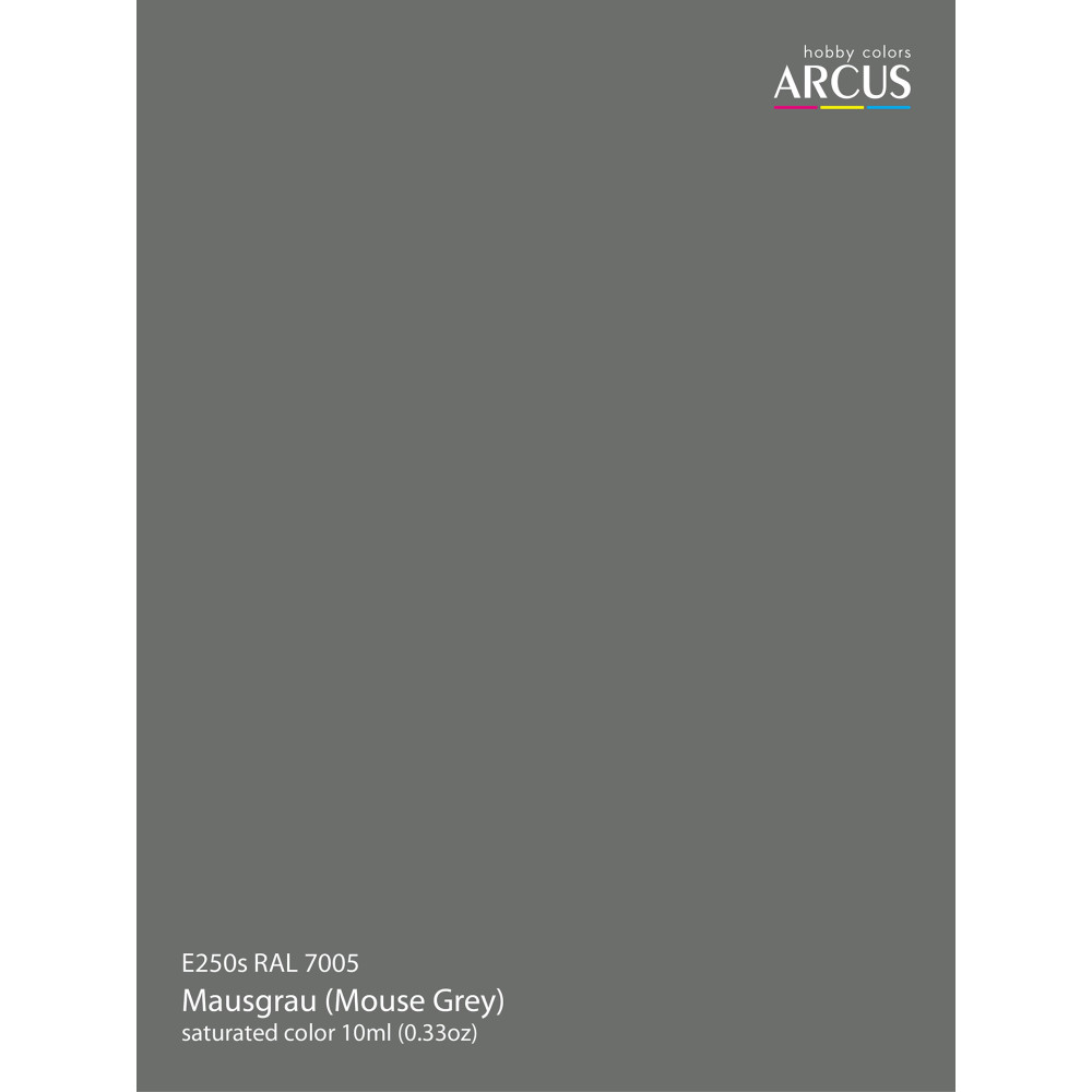 Arcus 250 Enamel paint PSU Ukraine RAL MOUSGRAU Mouse Grey Saturated ...