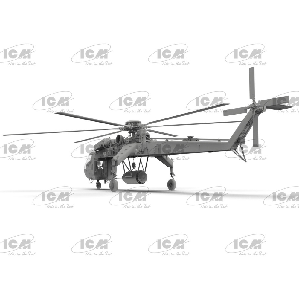Icm 53055 1/35 Sikorsky Ch-54a Tarhe With M-121 Bomb Military ...