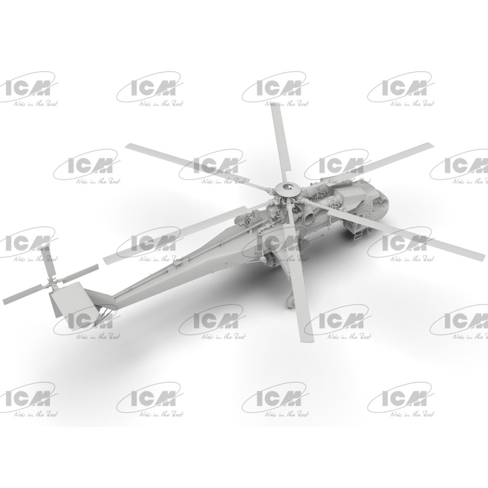 Icm 53055 1/35 Sikorsky Ch-54a Tarhe With M-121 Bomb Military ...