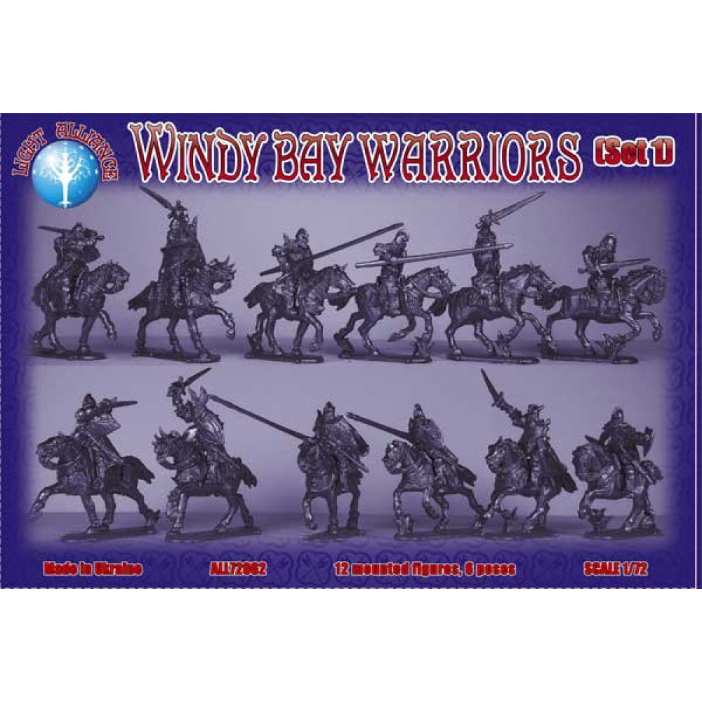 Alliance 72062 1/72 Windy Bay Warriors Set 1 Heavy Cavalry Model Kit ...