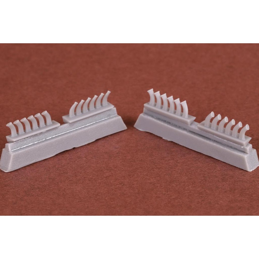 SBS 72069 1/72 De Havilland Mosquito B Mk XVI Exhaust set for Airfix kit