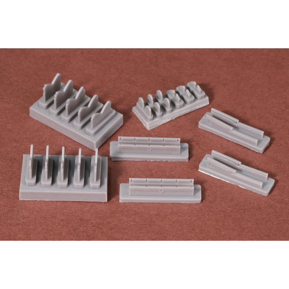 SBS 72071 1/72 Macchi M 39 beaching gear set for SBS Model kit Resin ...
