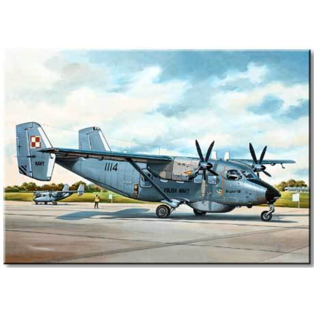 Patrol aircraft M-28V BRYZA-1R/ M28 Skytruck 1/144 Eastern Express ...