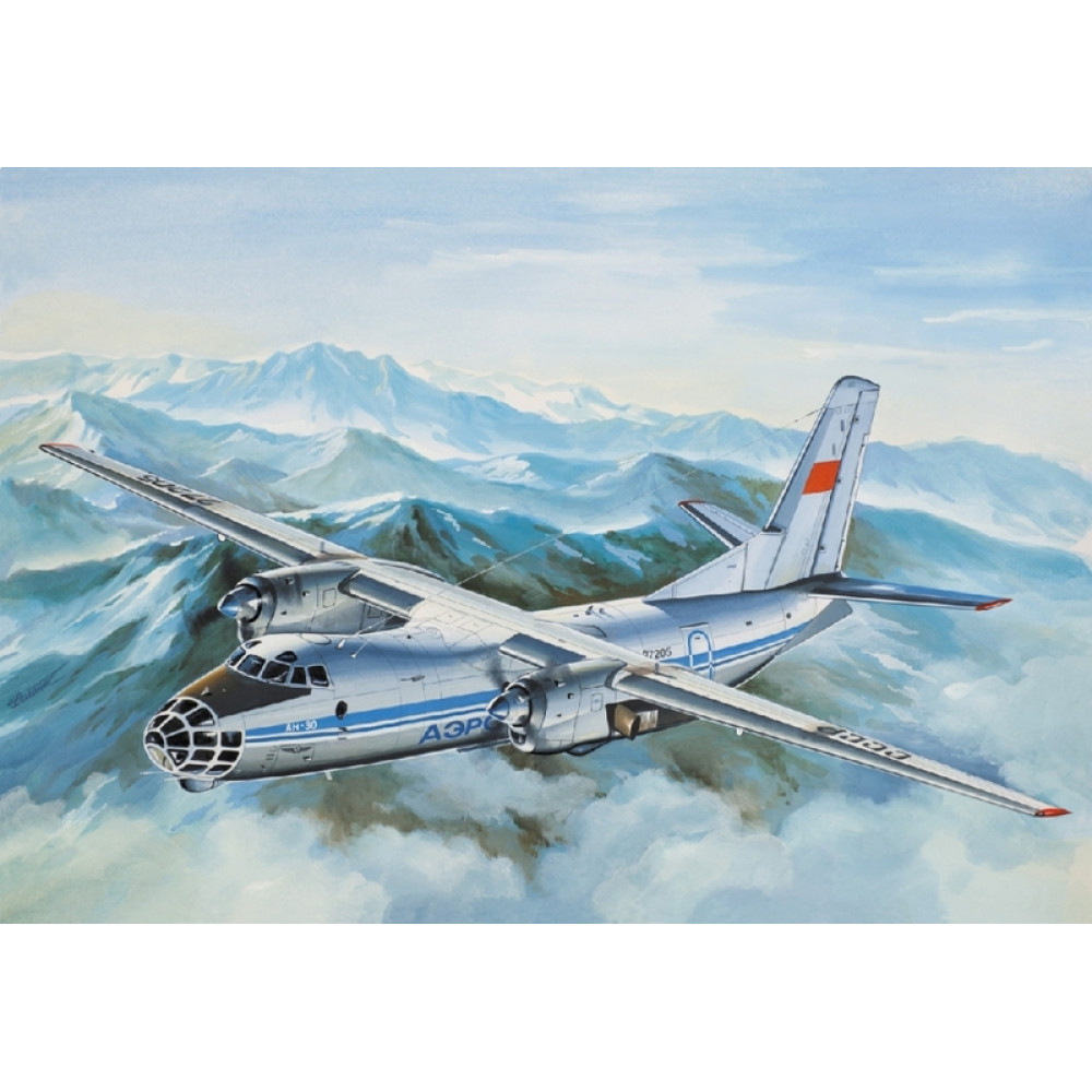 Aerial cartography aircraft An-30B 1/144 Eastern Express 14472 Model ...