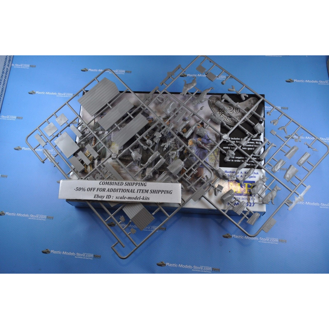 Master Box 3527 1/35 WWII German Checkpoint model kit