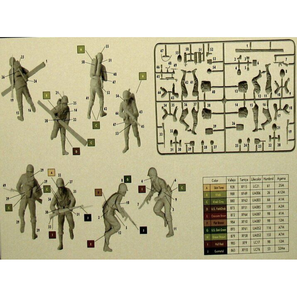Master Box 3520 1/35 D Day 6th June 1944 Figures model kit