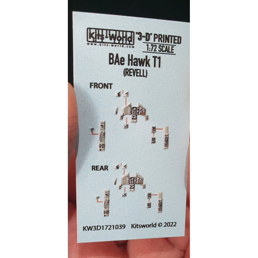 Kits World 3D1721039 1/72 3d decal Instrument Panels,Bae Hawk T1 for ...