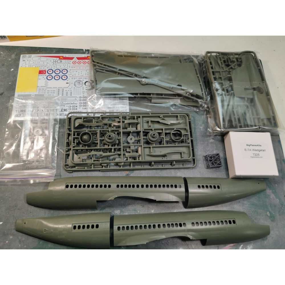 Bpk 7225 1/72 Boeing E-7a Wedgetail Scale Model Kit Model Kit Aircraft ...
