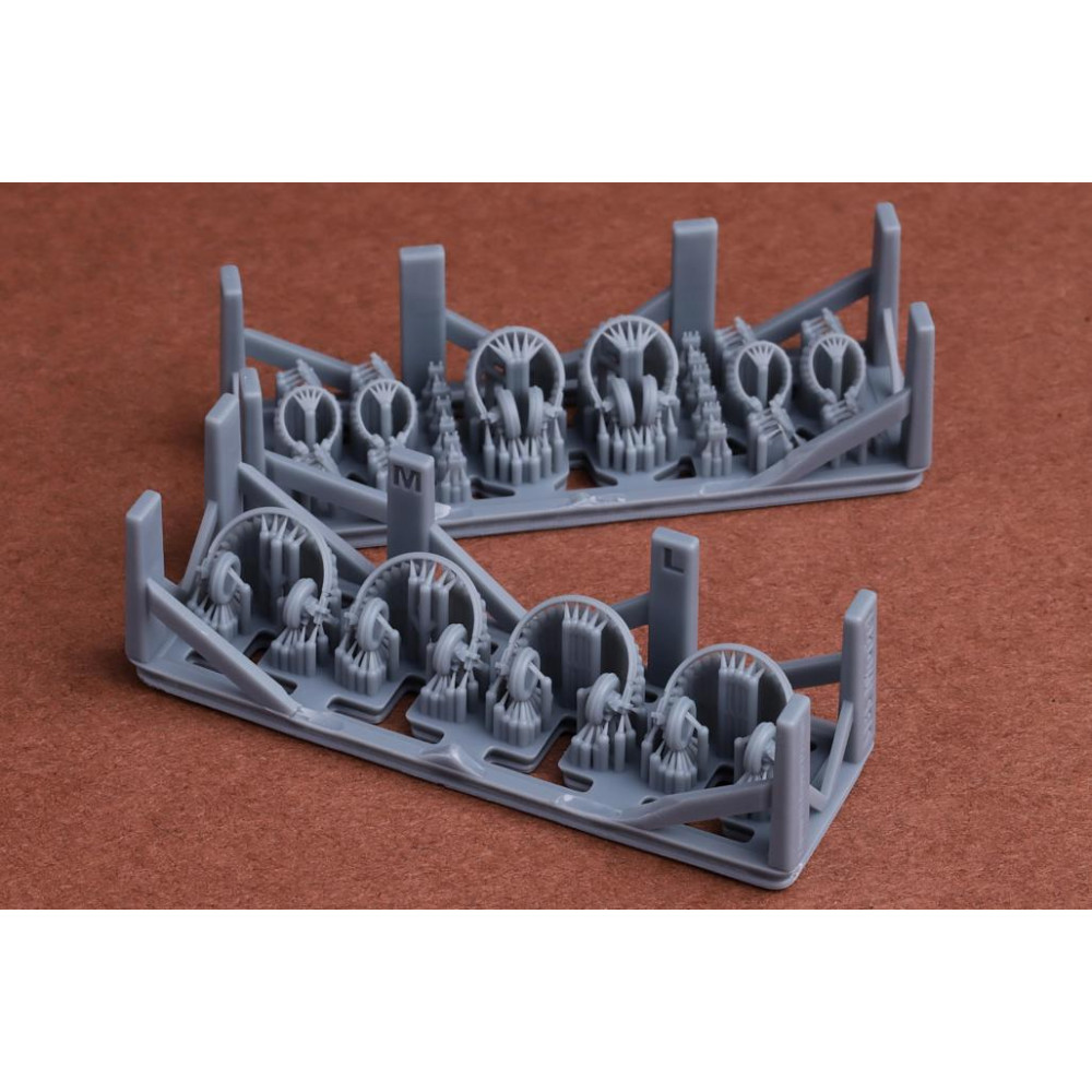 SBS 3D037 1/35 Headsets and throat mikes for German AFVs Resin kit