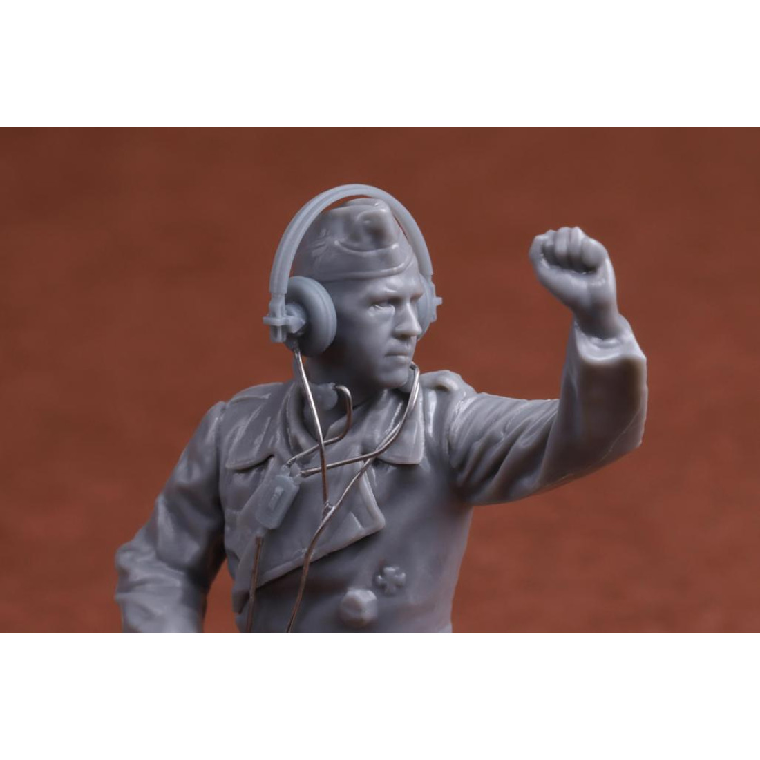 SBS 3D037 1/35 Headsets and throat mikes for German AFVs Resin kit