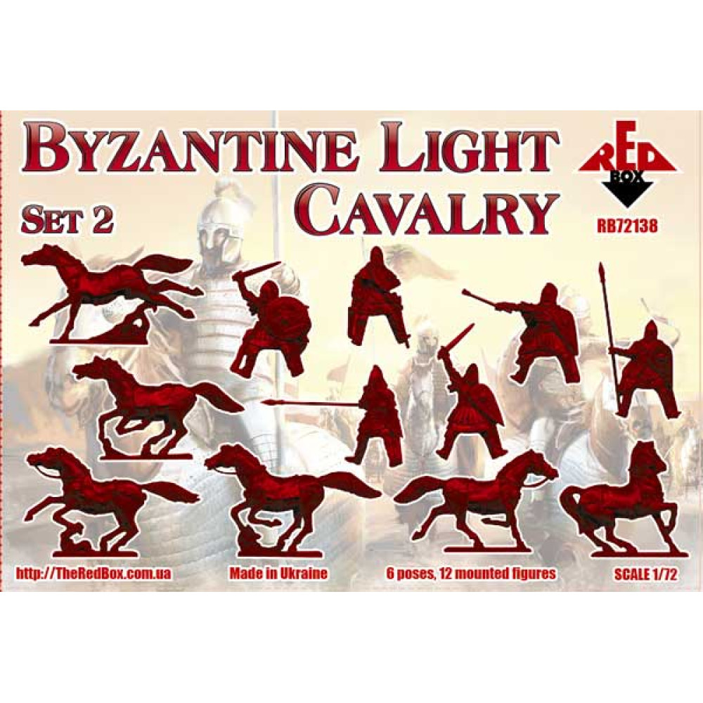 Red Box 72138 1/72 Byzantine Light Cavalry Set2 Figures kit