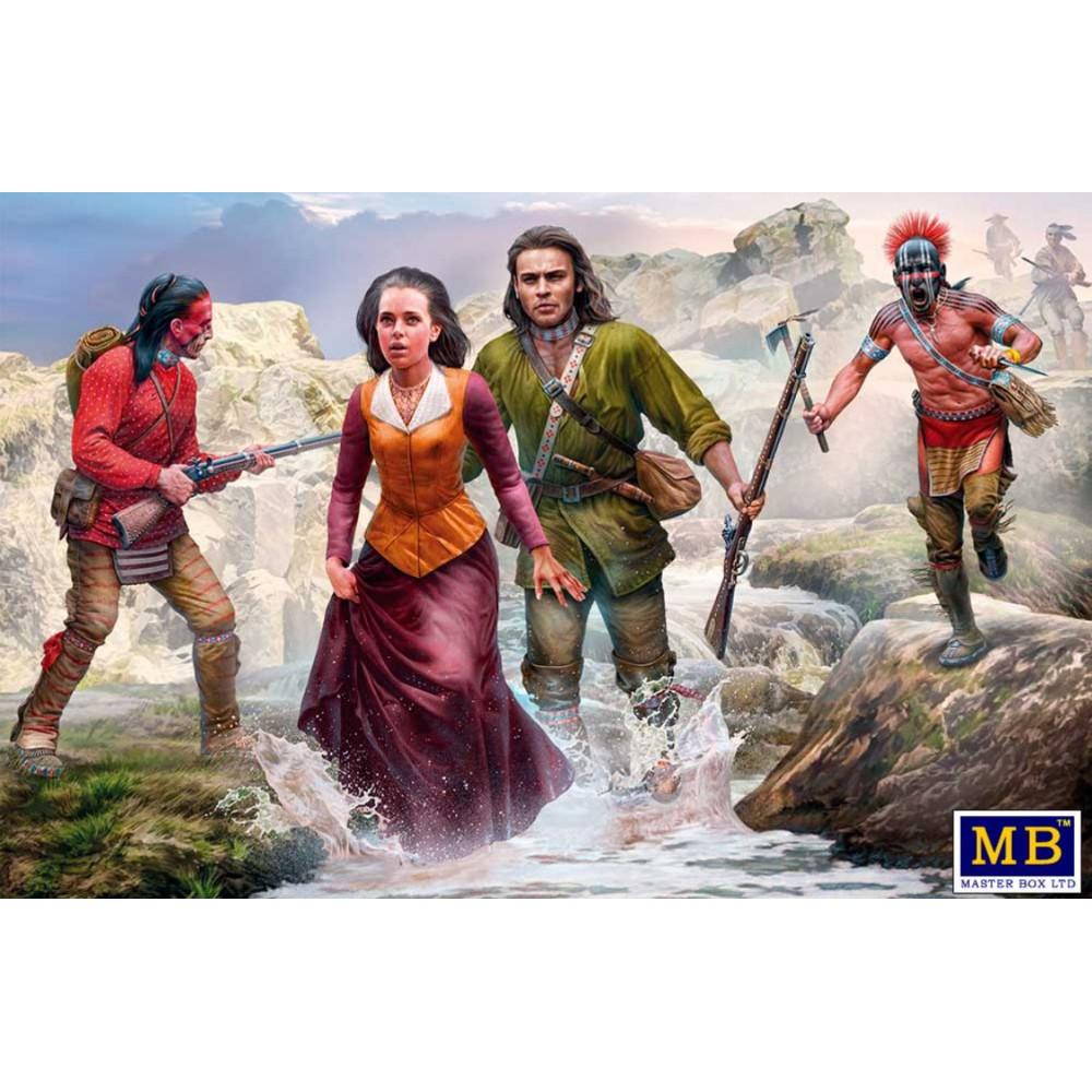 Master Box 35234 1/35 The Mohicans. Indian Wars Series the XVIII ...