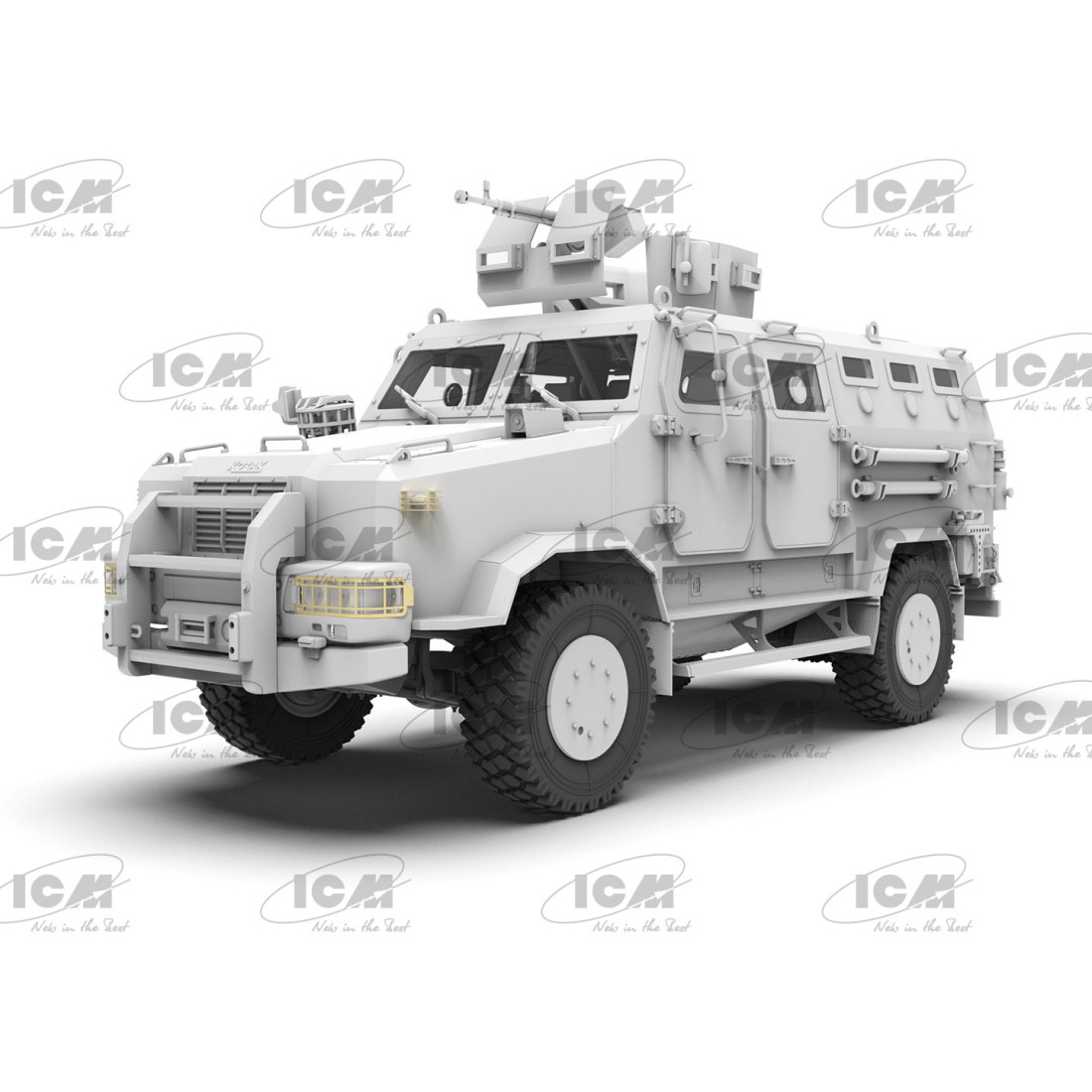 Icm 35016 1/35 Kozak2 State Border Guard Service Of Ukraine Armored Car ...