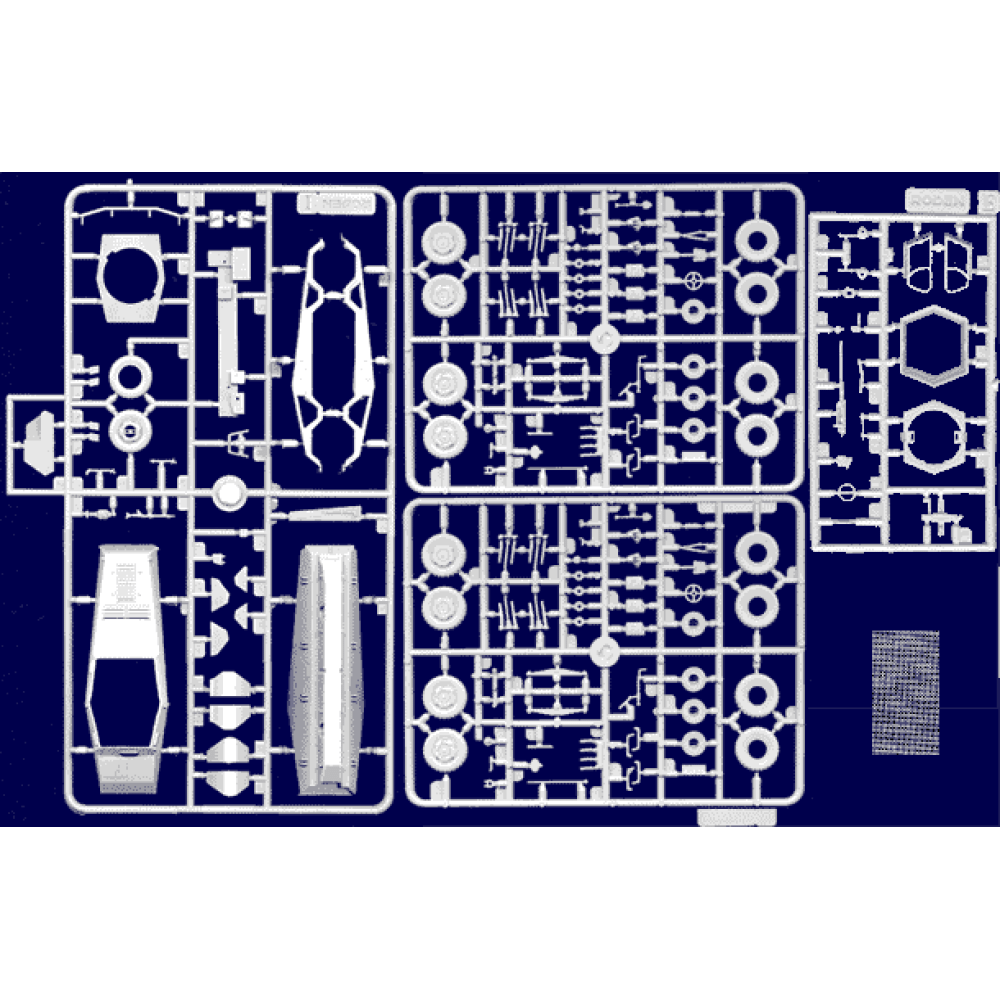 Roden 703 1/72 Sd.kfz 234/1 German Heavy Armored Car Wwii Plastic Model ...