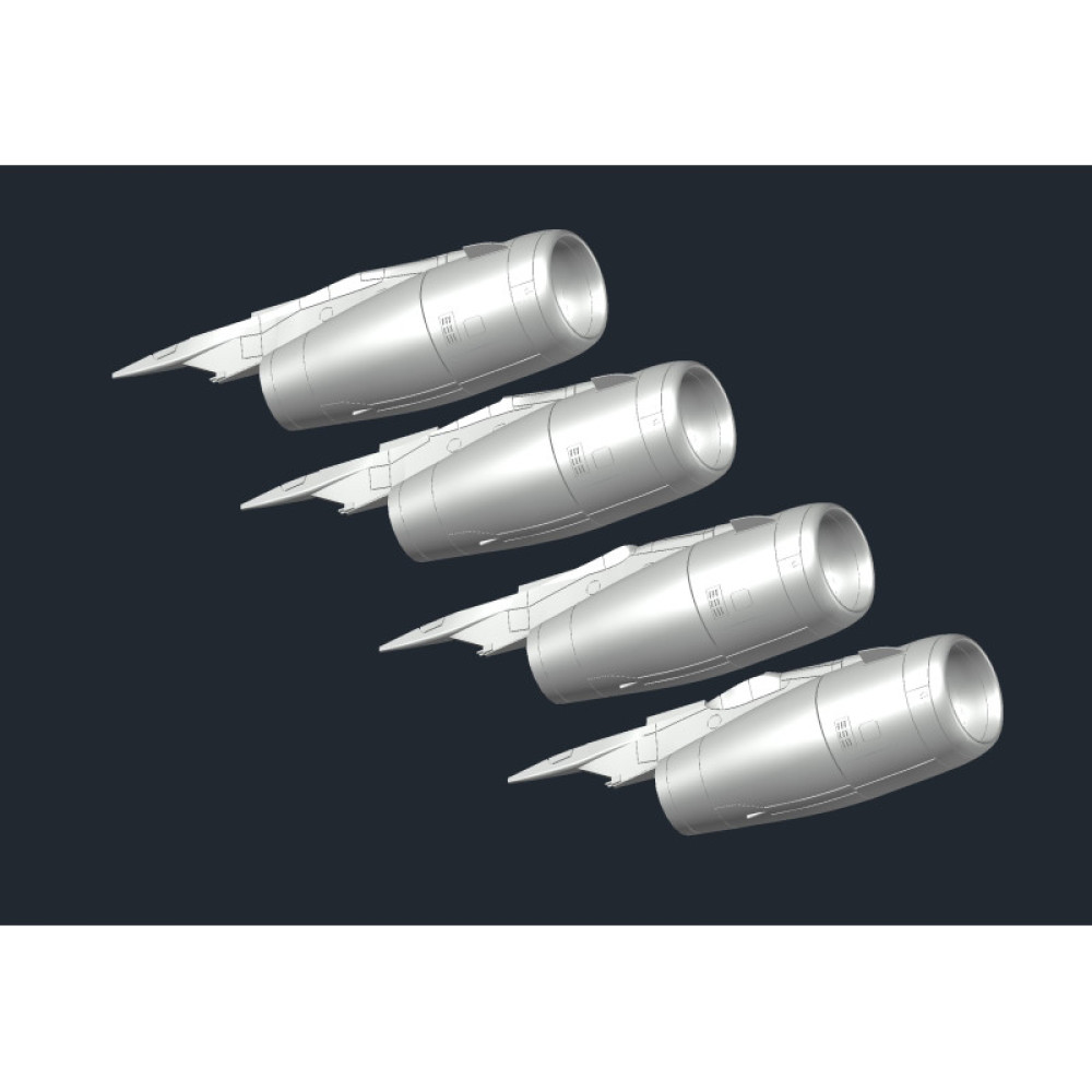 Laci 200019 1/200 Iae V2500 A5 For Airbus A320 Early And Late Pylons ...