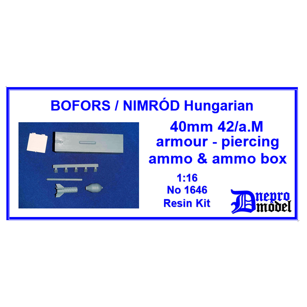 Dnepro Model 1646 1/16 Bofors Nimrod Hungarian 40mm 42a.m Armour ...