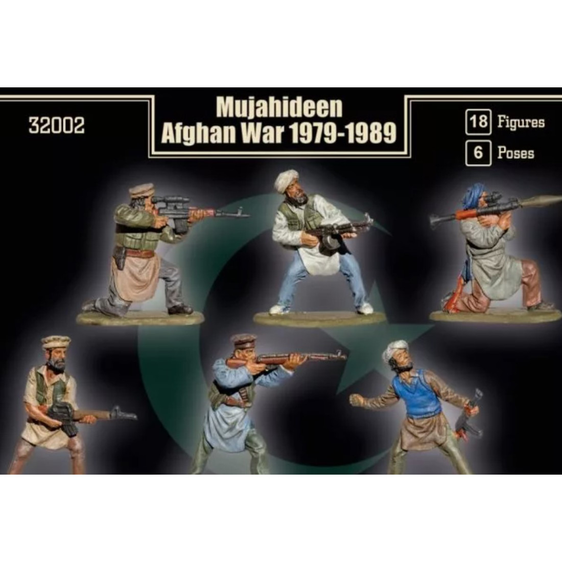 Mars Figures 32002 1/32 Mujahideen Afghan War 1979 1989 plastic model