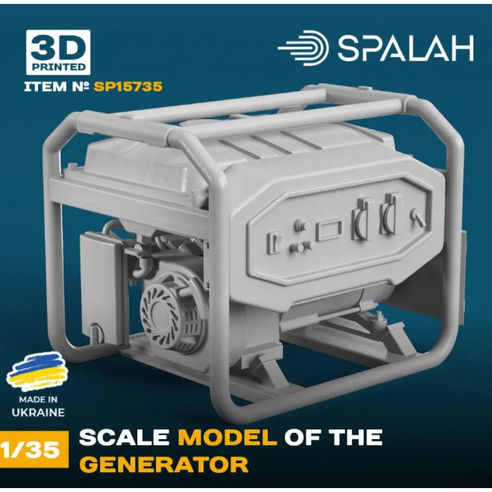 Spalah 15735 1/35 Generator Scale Models Model Kit Diorama Model Kits ...