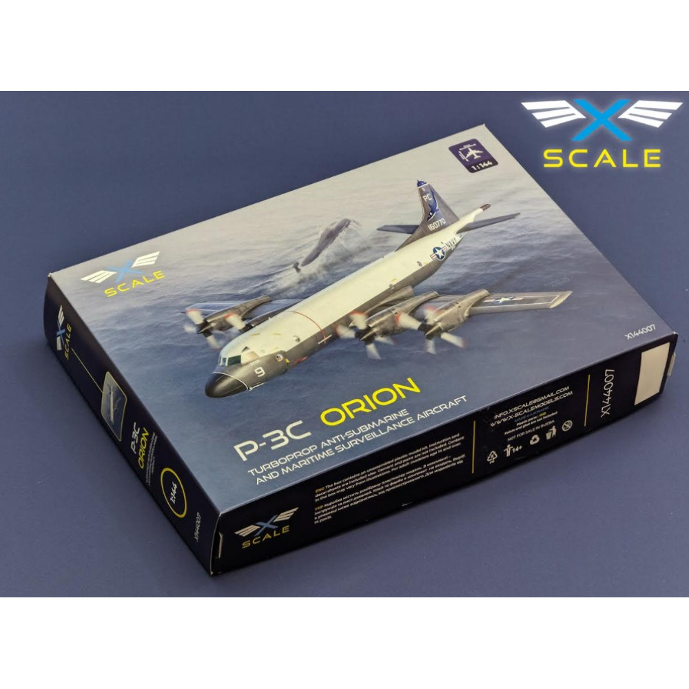 X-scale 144007 1/144 P-3c Orion Turboprop Anti-submarine And Maritime ...