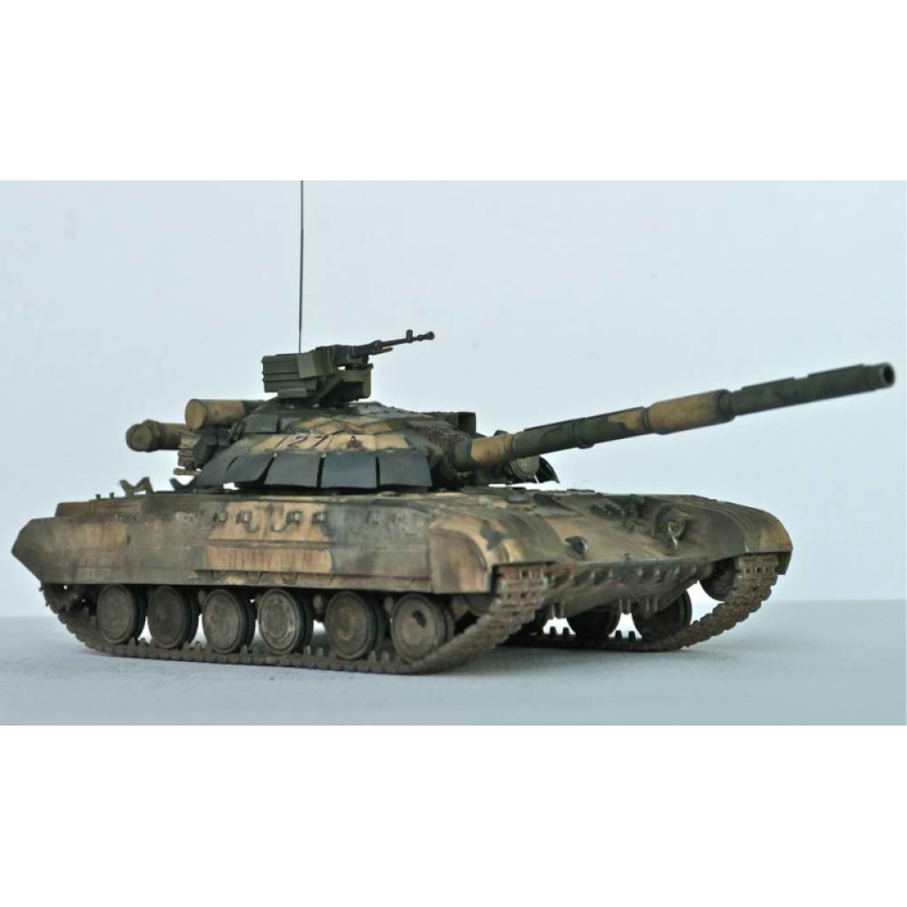 T-64BM 'Bulat' Ukrainian main battle tank 1/35 SKIF 212 Model Kit Armor Model Kits, Armor ...