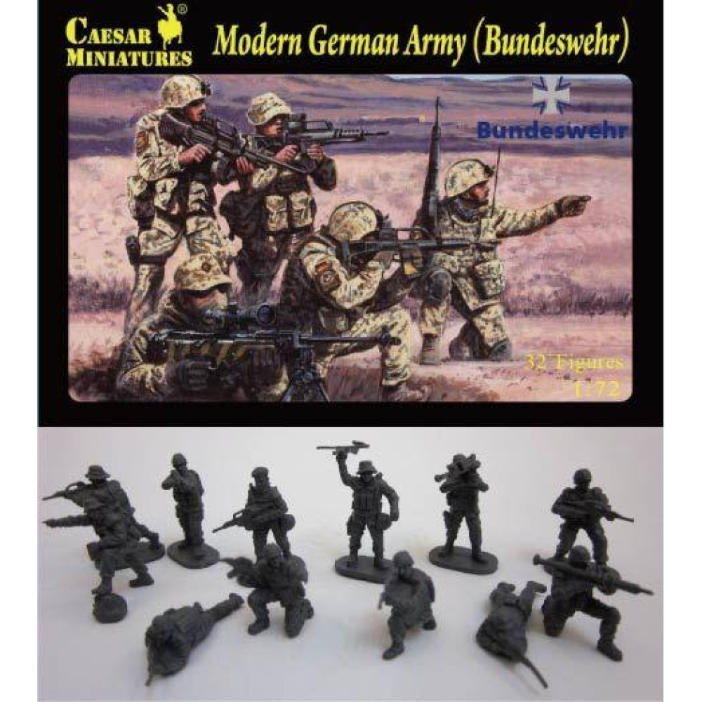 Modern German Army (Bundeswehr) 1/72 Ceasar Miniatures H062 Model Kit ...
