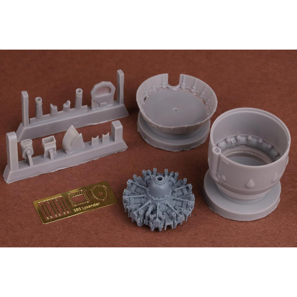 SBS 48096 1/48 Westland Lysander Mk.I/III engine and cowling set for Airfix