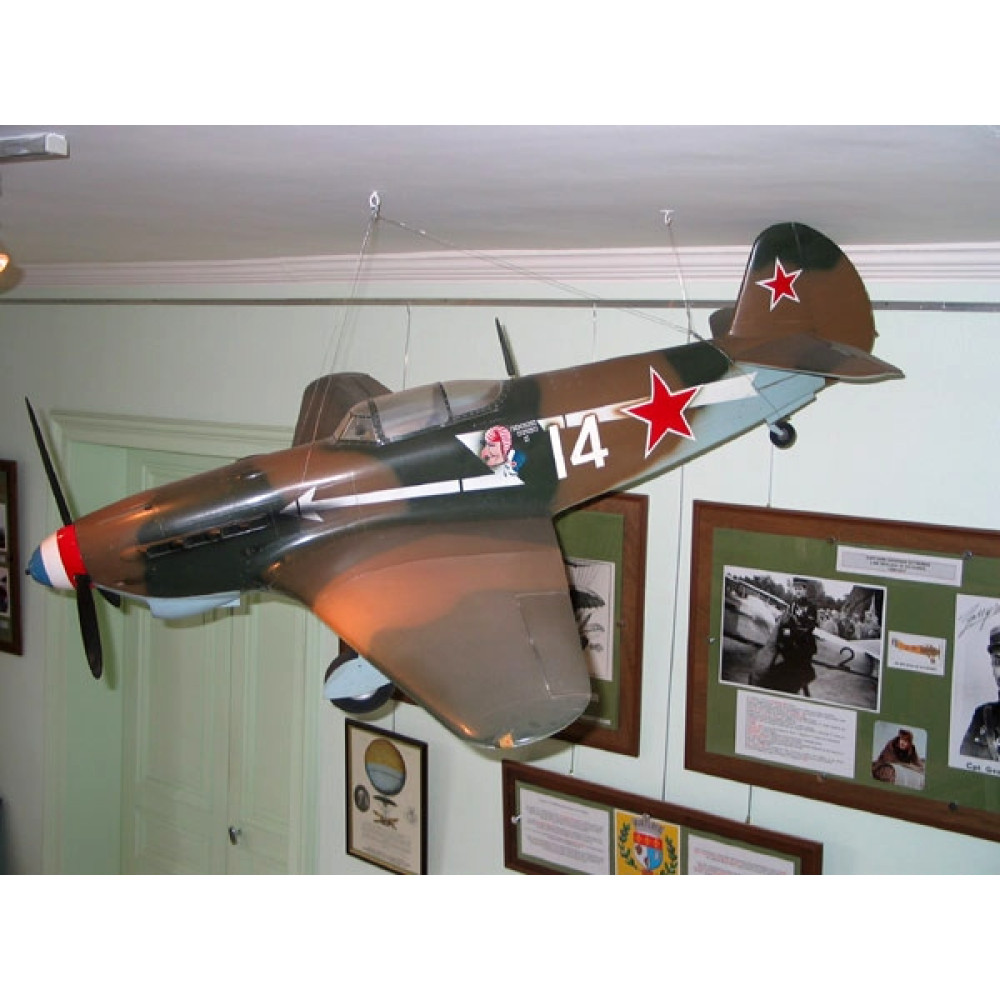 Yakovlev Yak-9 Russian fighter, ace L. Marcel 1/48 Ark Models 48014 ...