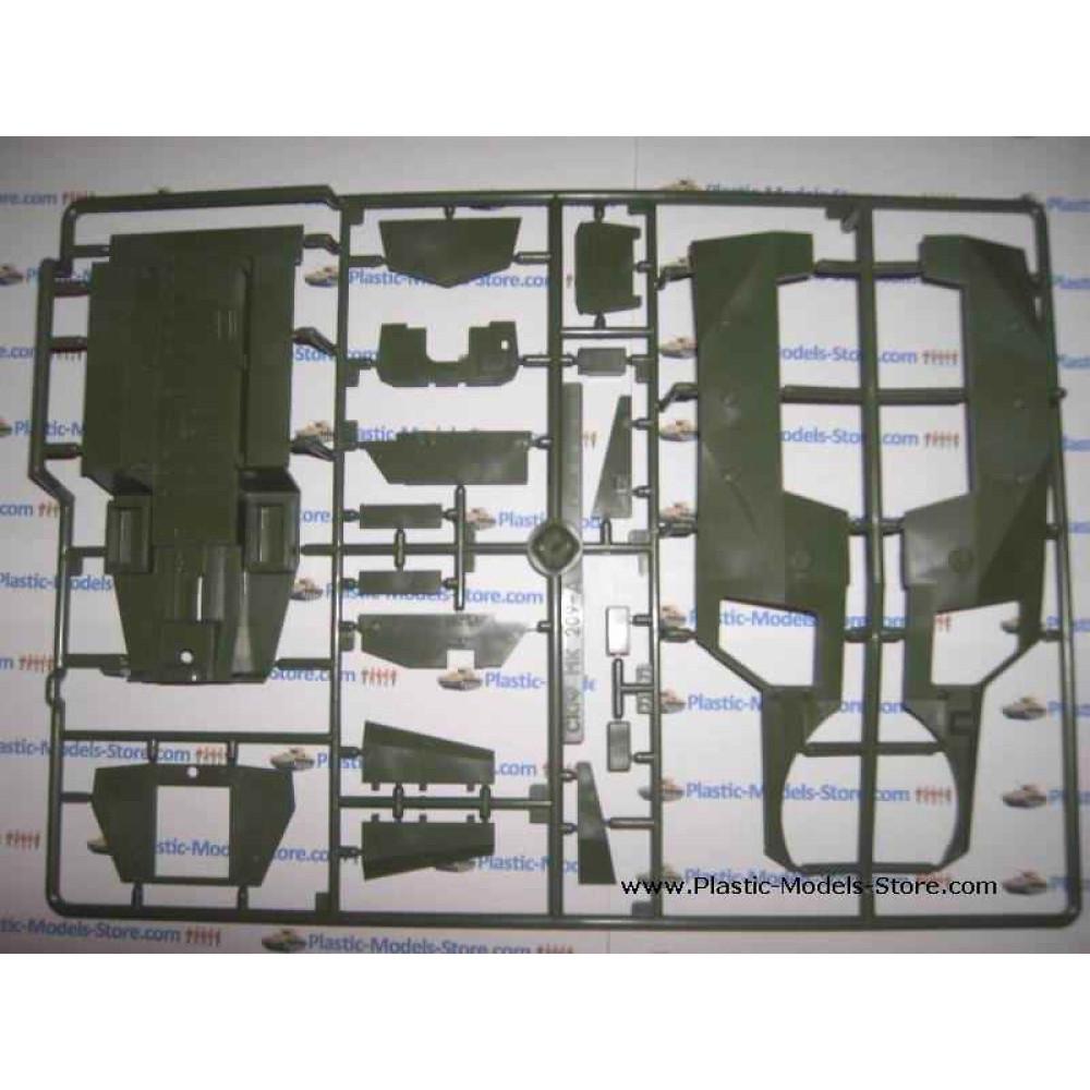 BTR-152K Soviet Armored personnel carrier BTR-140 1/35 SKIF 211 Model ...