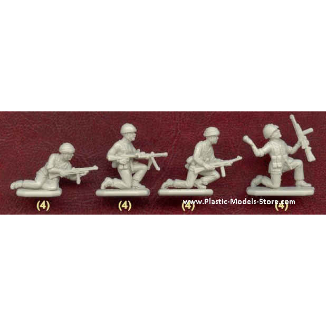 Italian Folgore Division Infantry WWII 1/72 Waterloo 1815 AP002 Model ...