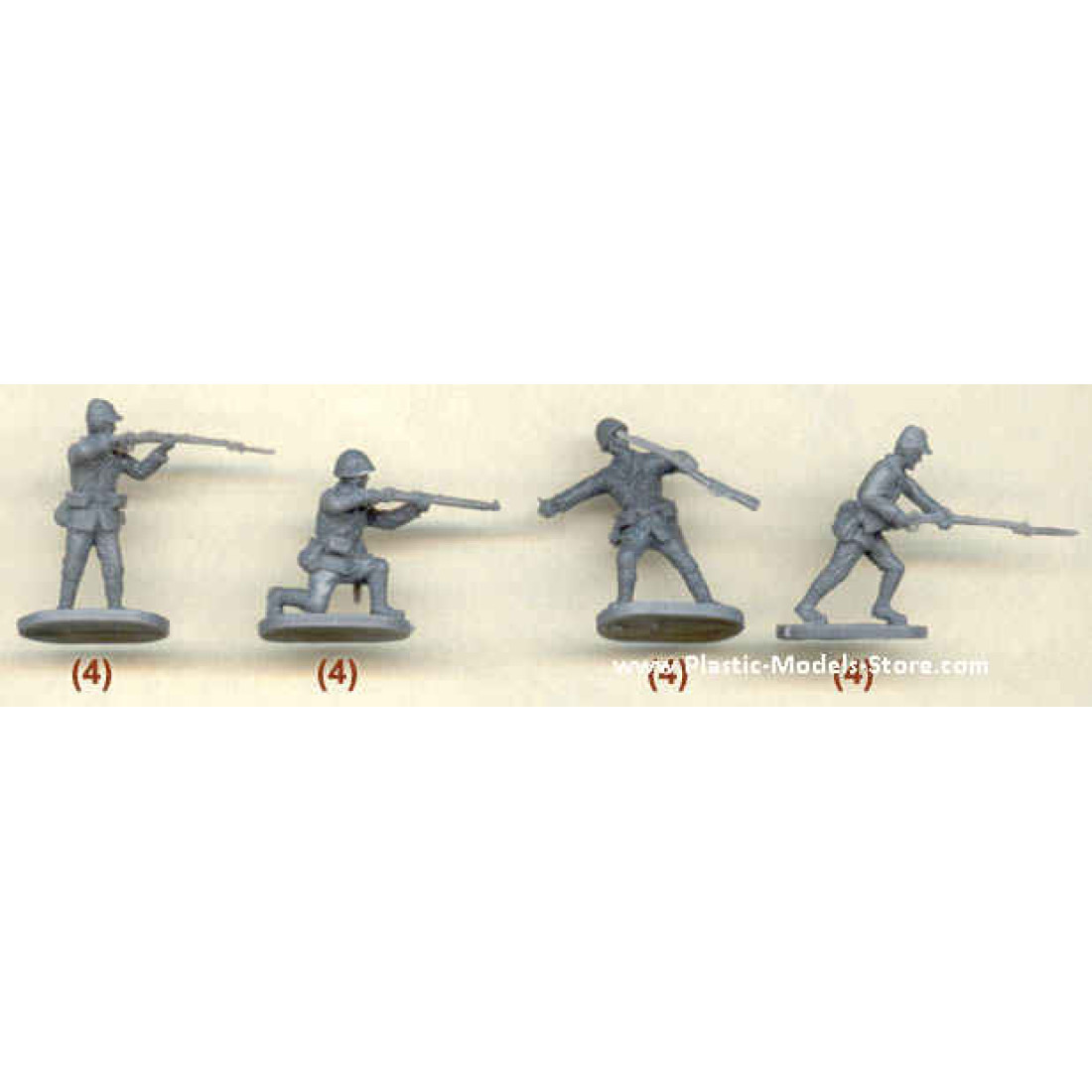 Japanese Infantry WWII 48 fig. 1/72 Waterloo 1815 AP022 Model Kit ...