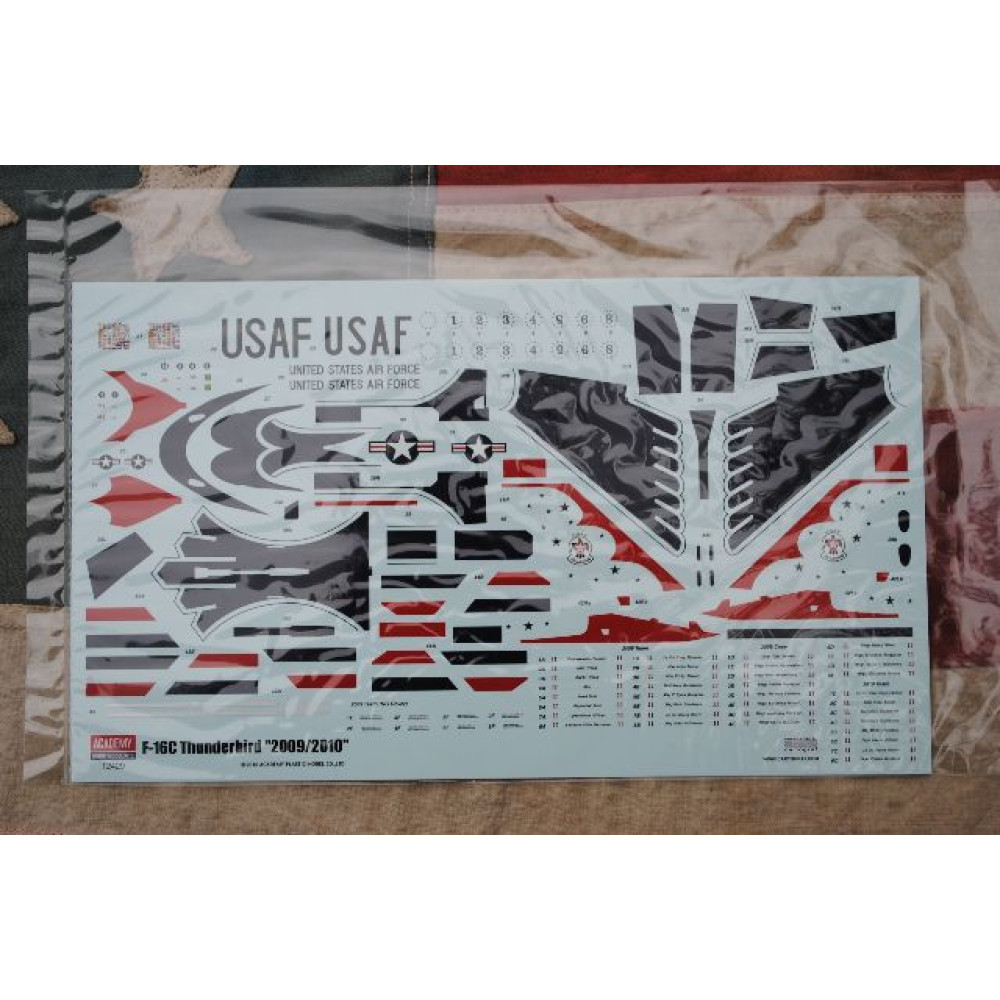 F-16C Thunderbirds 1/72 academy 12429 Model Kit Aircraft Model Kits ...