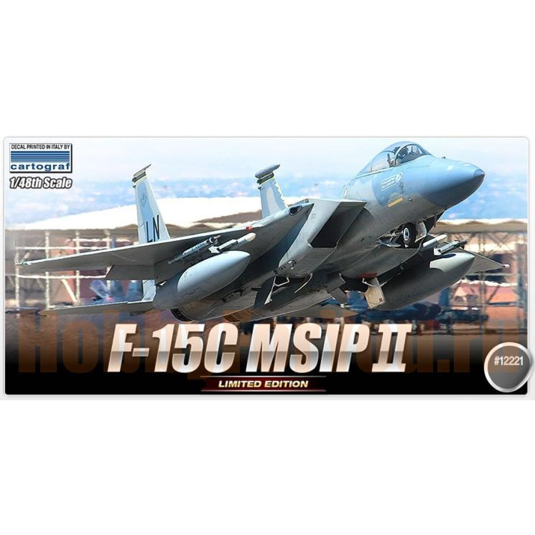 Aircraft model F-15C MSIP II EAGLE 1/48 academy 12221 Model Kit ...