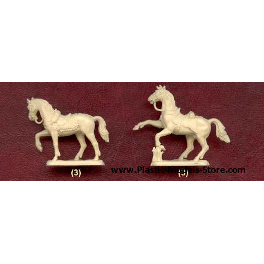 Napoleonic Mounted Line Officers 1/72 Waterloo 1815 AP028 Model Kit ...