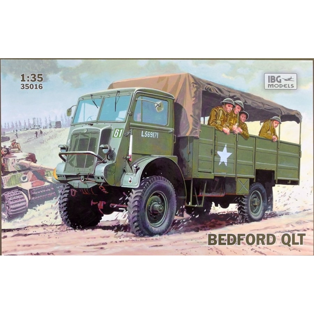 Bedford QLT 1/35 IBG MODELS 35016 Model Kit Vehicles Model Kits ...